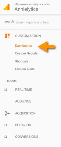 A Marketer's Guide to Google Analytics Dashboards - Annielytics.com