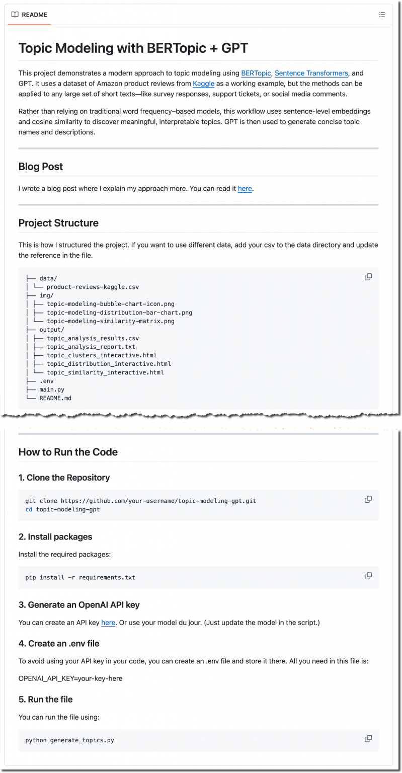Topic Modeling with BERTopic and GPT - Annielytics.com